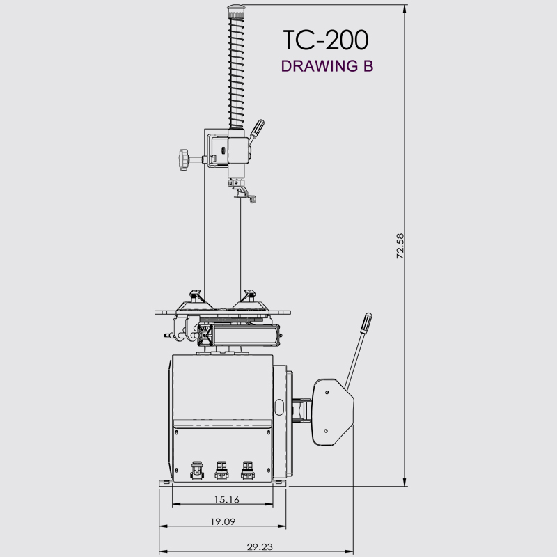 TC-200 Tire Machine | Grand Prix Import